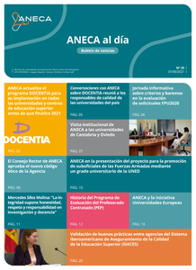 ANECA al día nº25 - Aneca Web