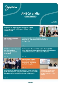 ANECA al día nº44 - Aneca Web