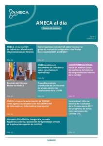 ANECA al día nº47 - Aneca Web